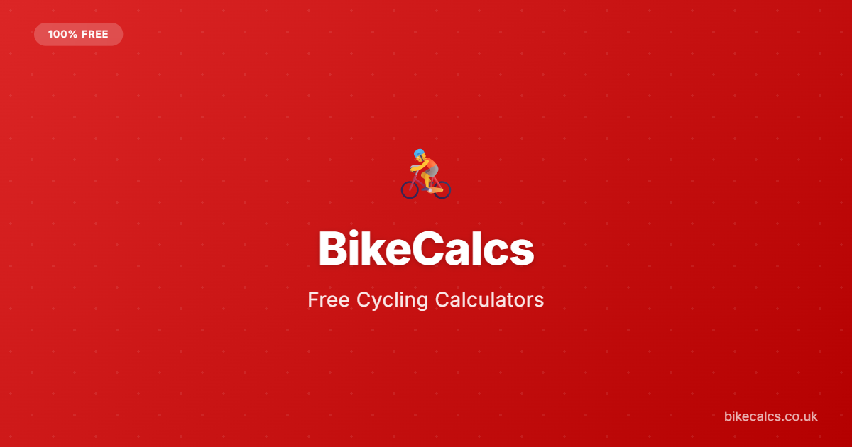 Draft Benefit Calculator — Free Aerodynamics Tool | BikeCalcs